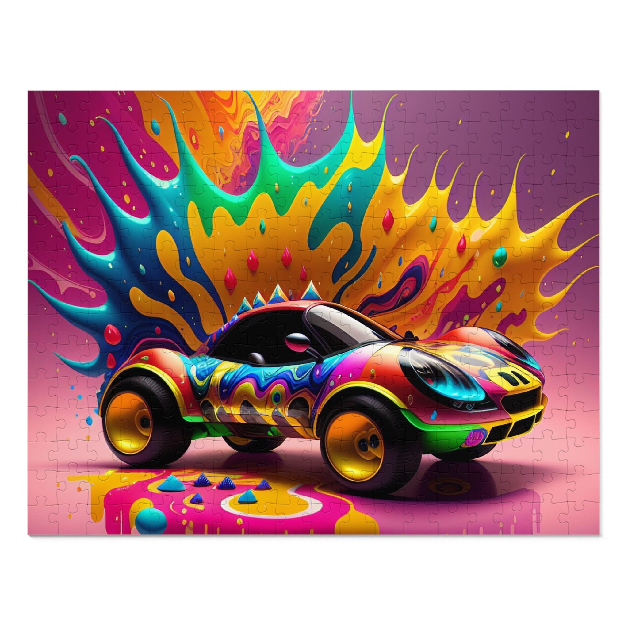 Video Game Go-Kart Inspired Jigsaw Puzzle, 252-Piece – ShupeGoods