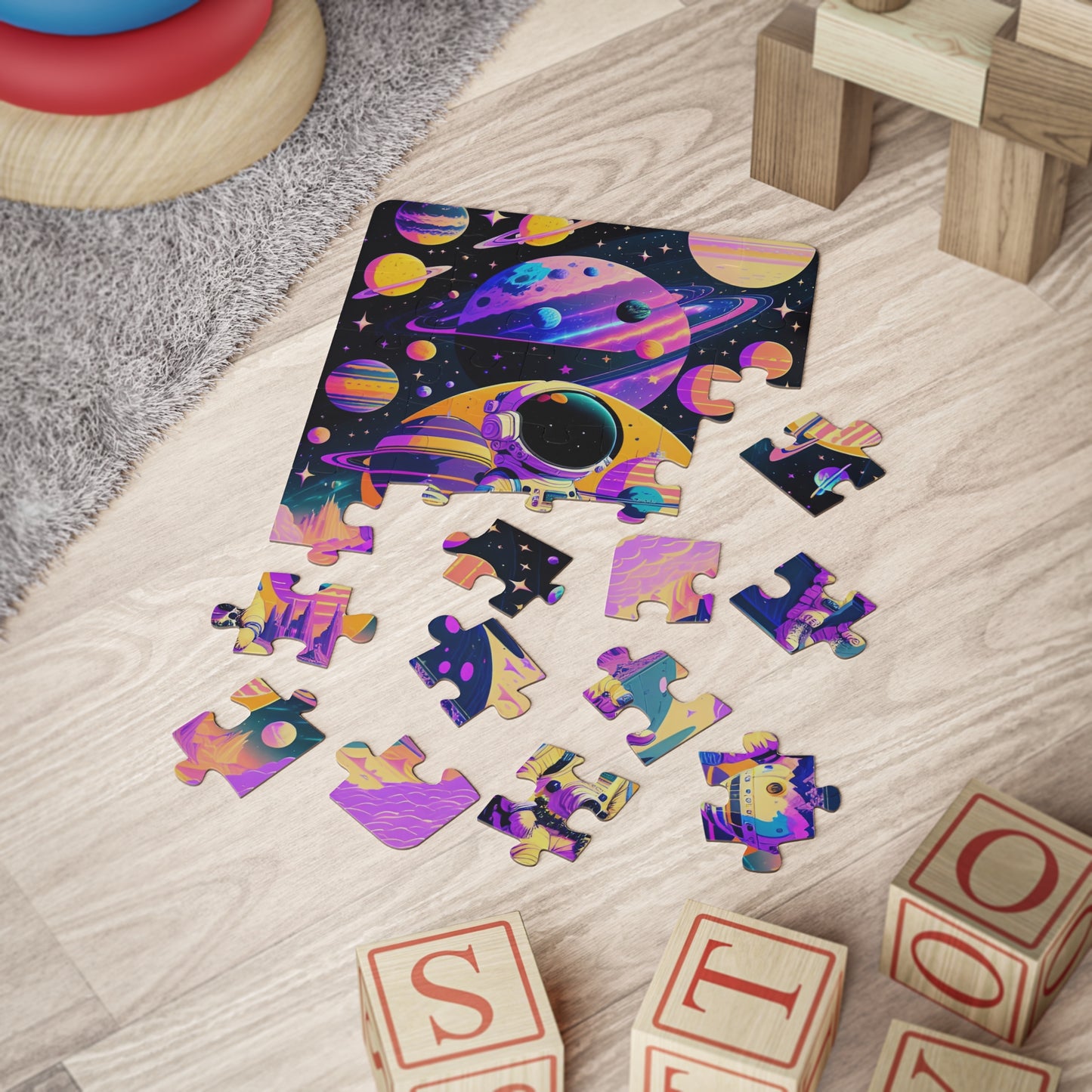 Child's Space Adventure Puzzle, 30-Piece – ShupeGoods
